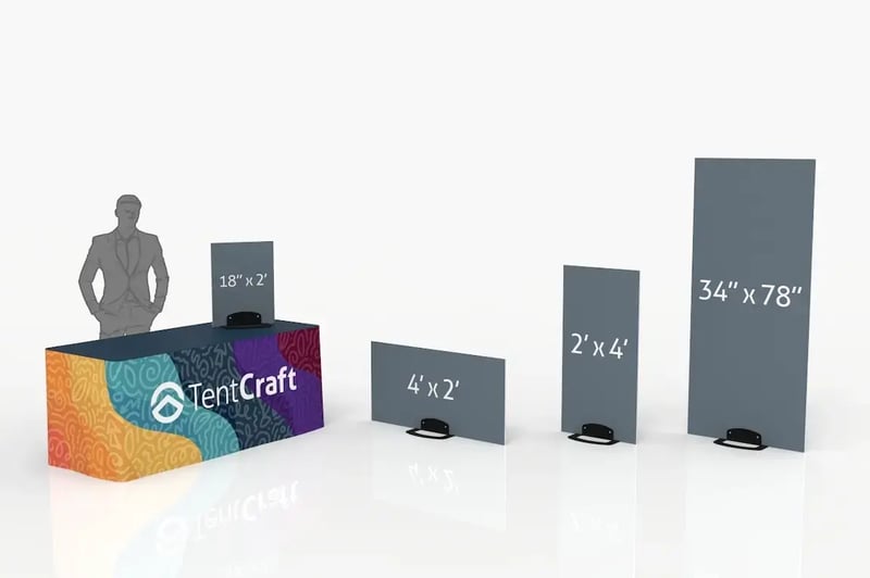 Custom Foam Core Signs & Banners with Freestanding Base